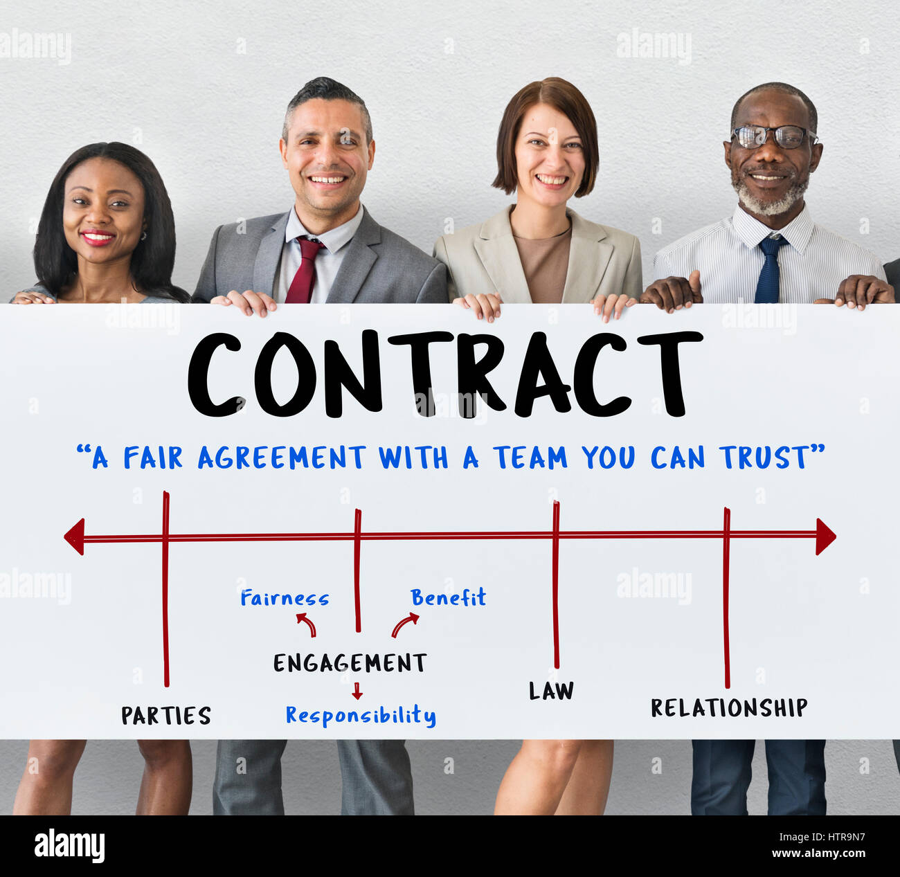 Agreement Commitment Negotiation Contract Deal Stock Photo - Alamy