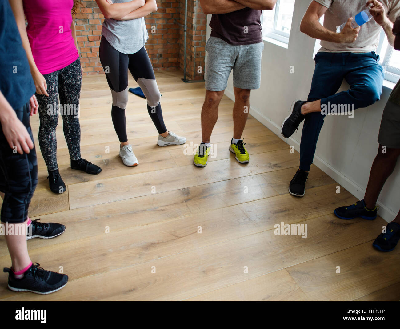 Diversity People Exercise Class Relax Concept Stock Photo - Alamy
