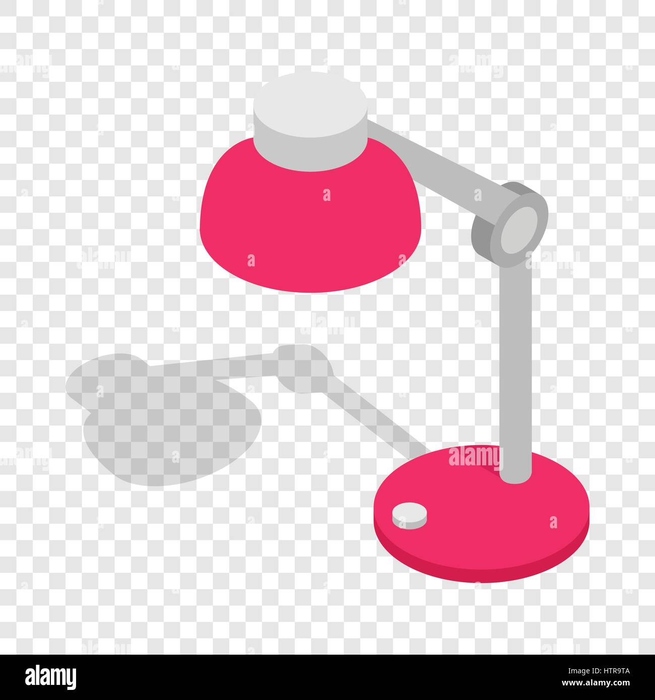 Table lamp isometric icon Stock Vector Image & Art - Alamy