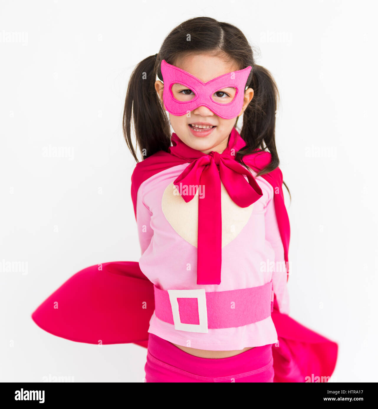 Cheerful Cute Kid Having Fun Concept Stock Photo - Alamy