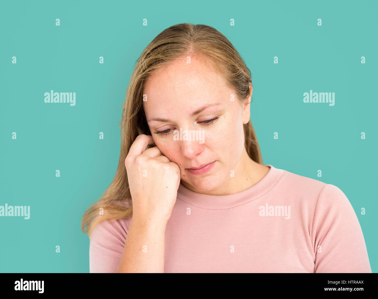 Woman Depressed Unwell Ill Concept Stock Photo - Alamy