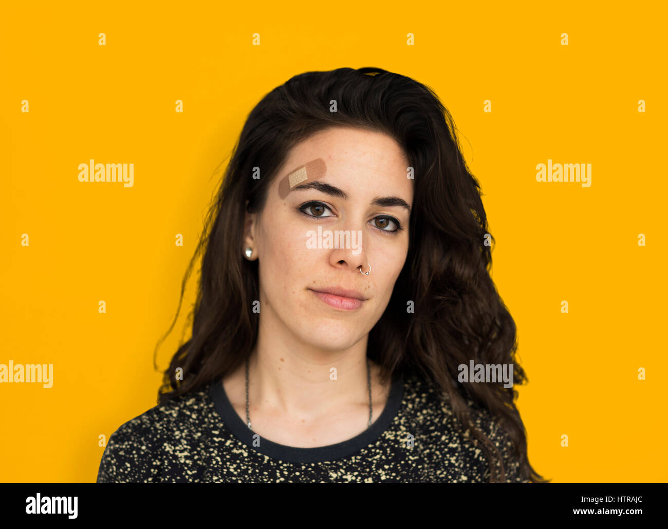 Woman Female Girl Attractive Pretty Worry Concept Stock Photo - Alamy