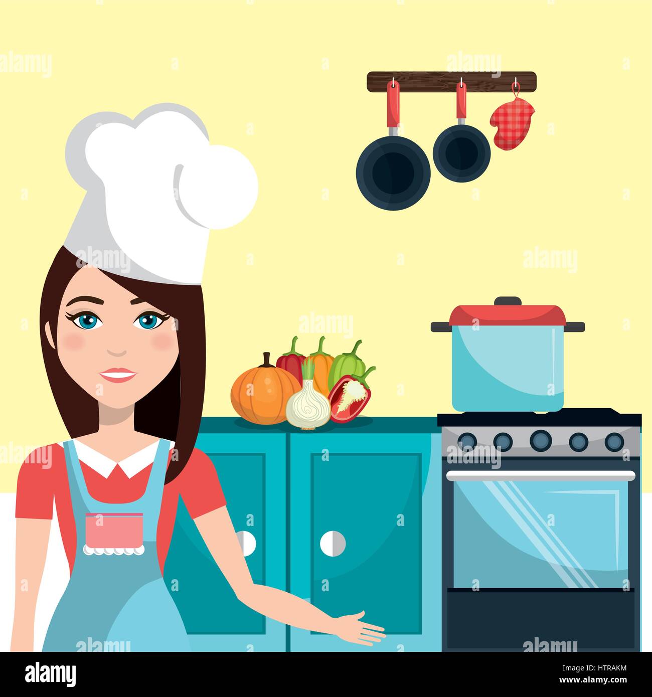 Kitchen and cooking graphic Stock Vector Image & Art - Alamy