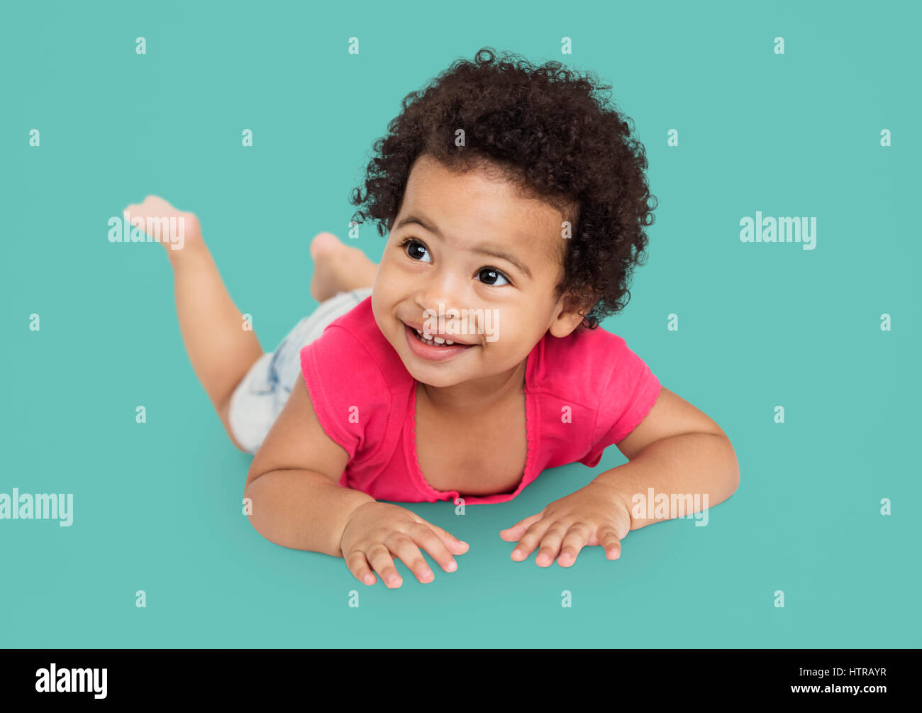 Cheerful Kid Have Fun Smiling Concept Stock Photo - Alamy
