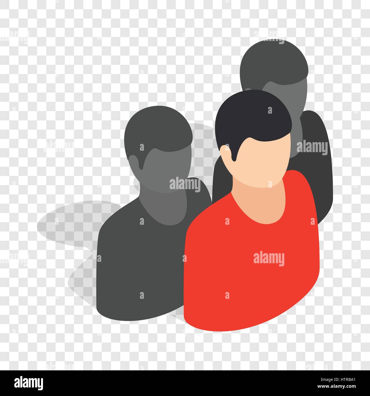 Avatar men isometric icon Stock Vector Image & Art - Alamy