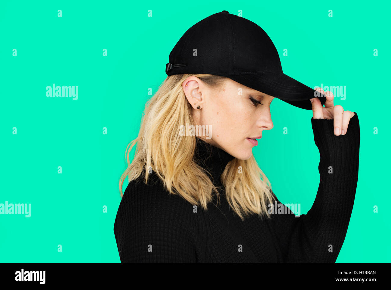 Woman Confidence Self Esteem Portrait Concept Stock Photo - Alamy