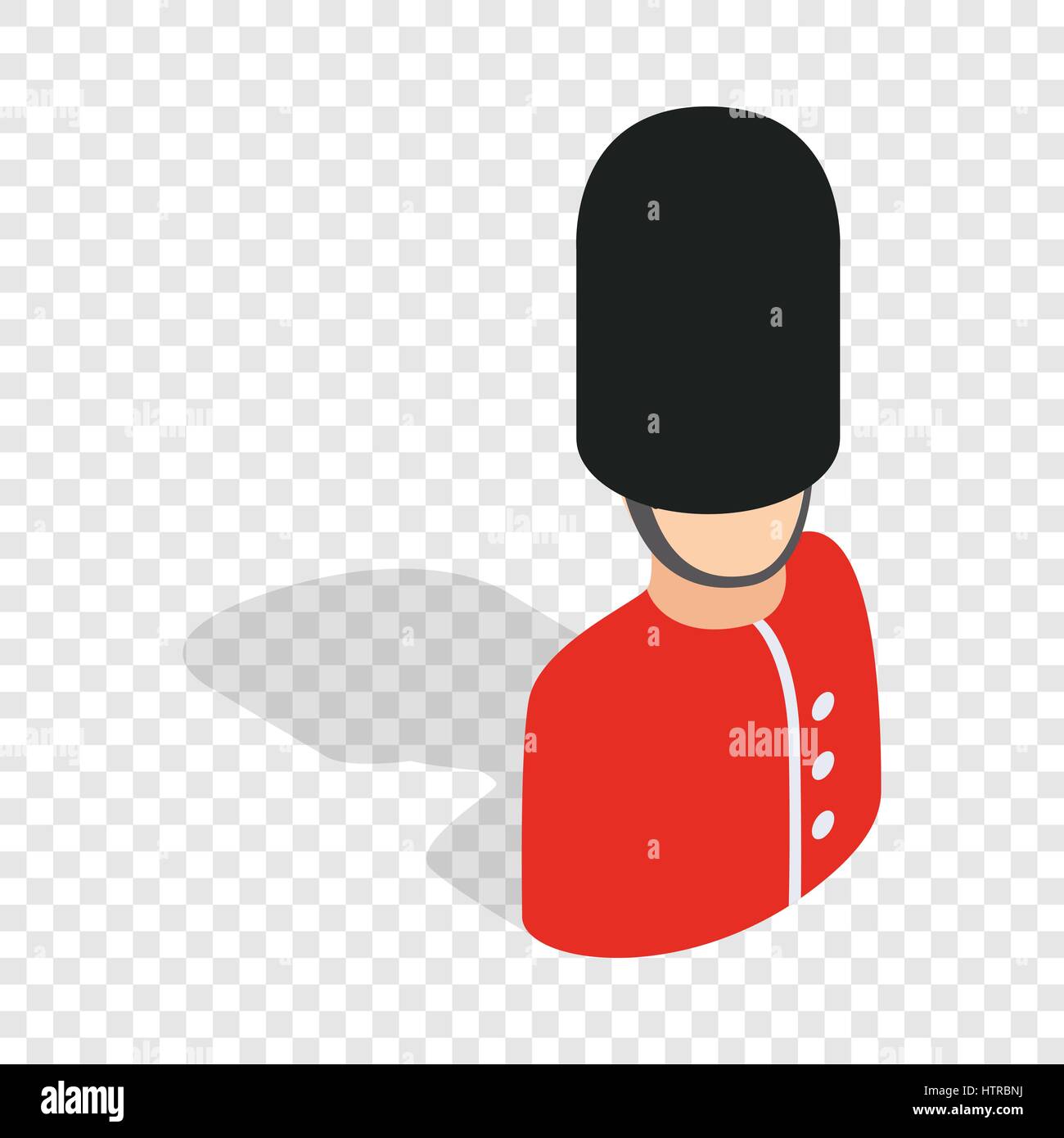 Royal guardsman isometric icon Stock Vector Image & Art - Alamy
