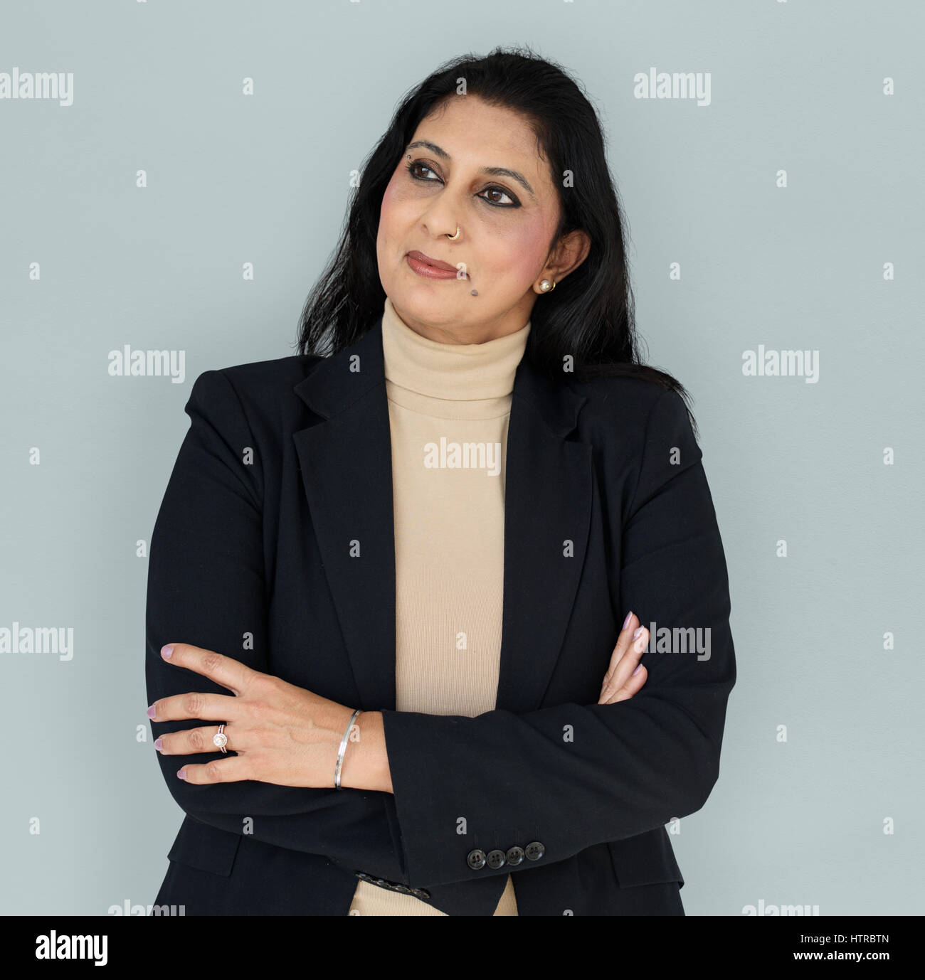 Woman Confidence Self Esteem Portrait Concept Stock Photo - Alamy