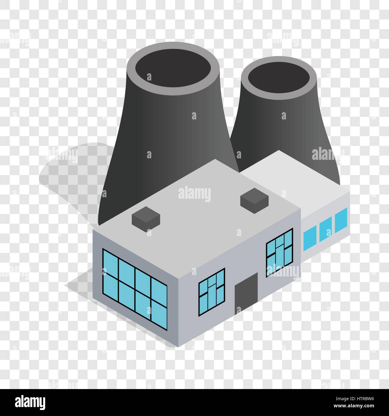 Thermal power plant icon 3d hi-res stock photography and images - Alamy