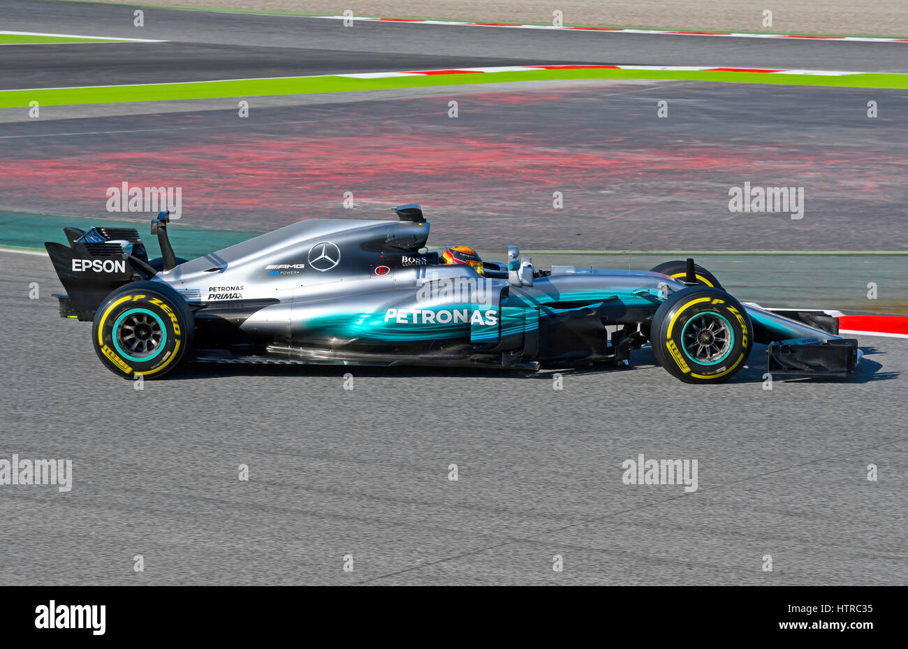 Lewis hamilton 2017 hi-res stock photography and images - Alamy