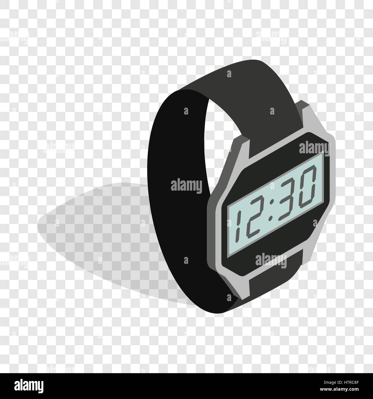 Smart watch isometric icon Stock Vector Image & Art - Alamy