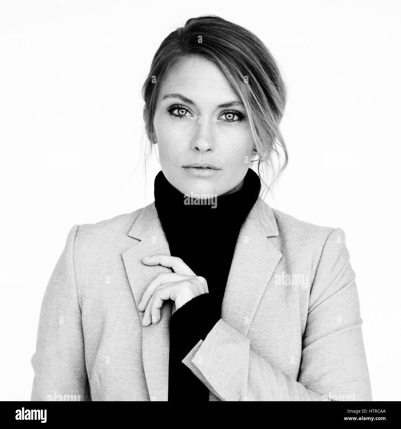 Studio Shoot People Portrait Concept Stock Photo - Alamy