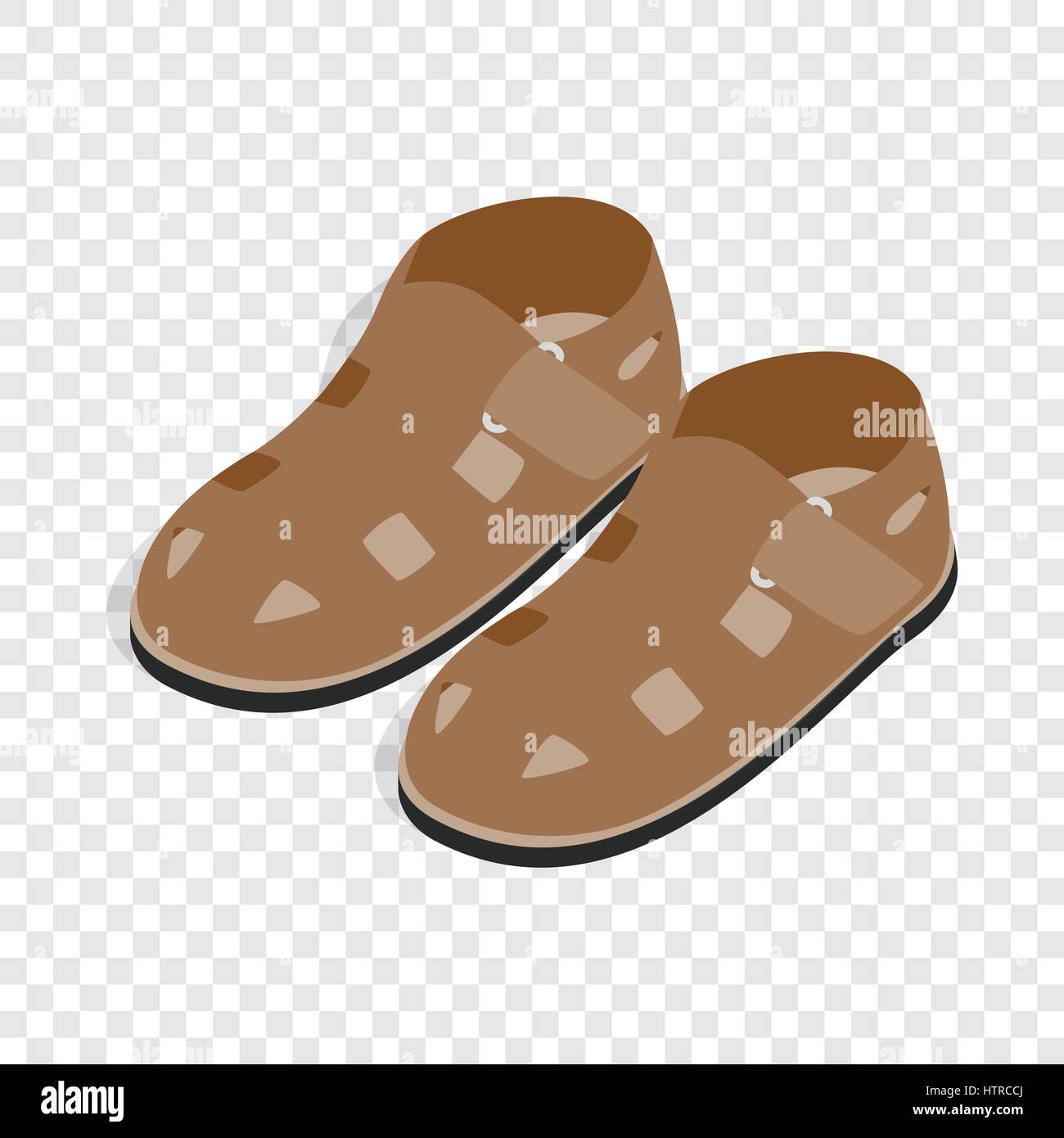 Mens sandals isometric icon Stock Vector Image & Art - Alamy