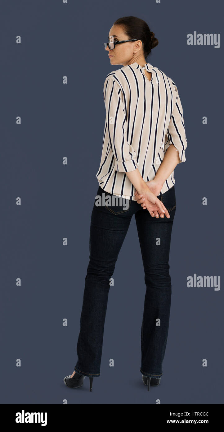 Woman Confidence Self Esteem Portrait Concept Stock Photo - Alamy