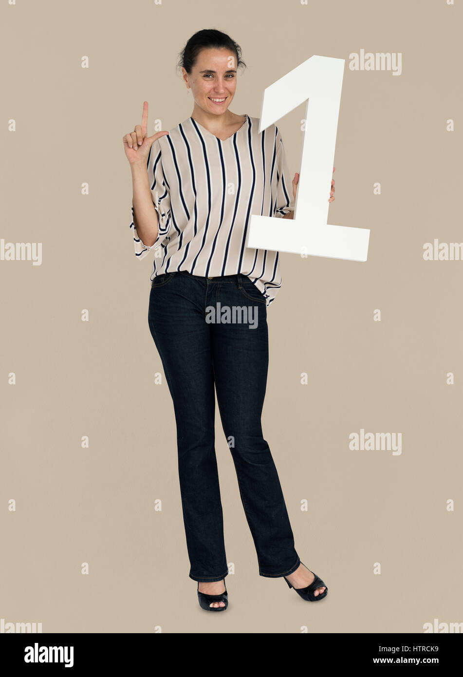 Caucasian Business Rank Number One Stock Photo - Alamy