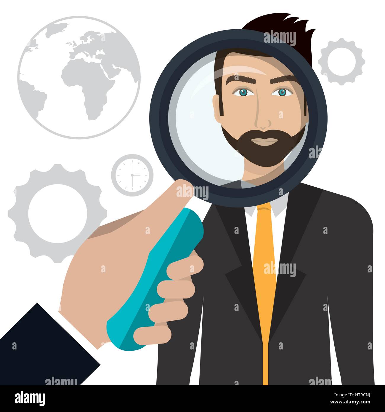 Business people and digital marketing Stock Vector Image & Art - Alamy