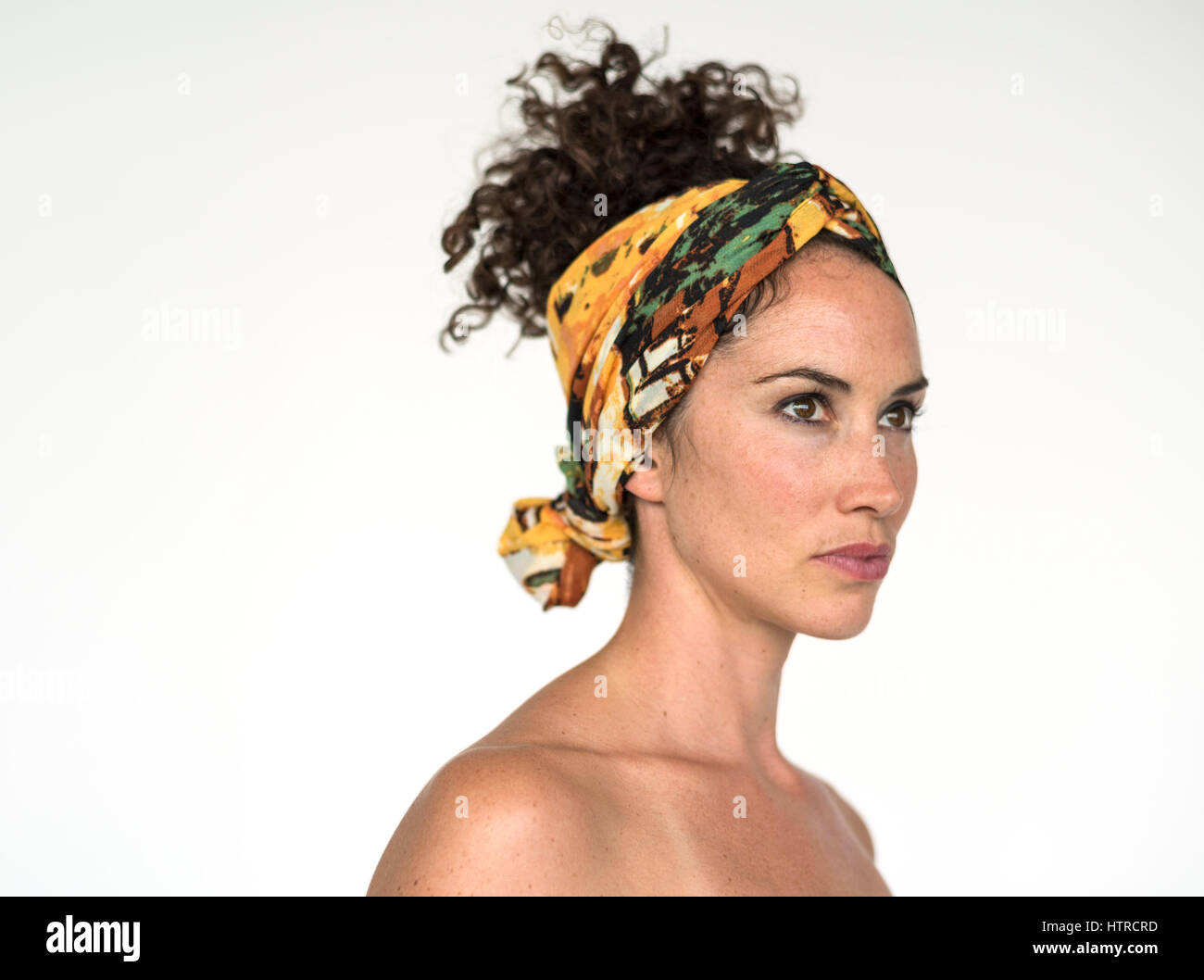 Portrait Studio Woman Female Model Stock Photo - Alamy