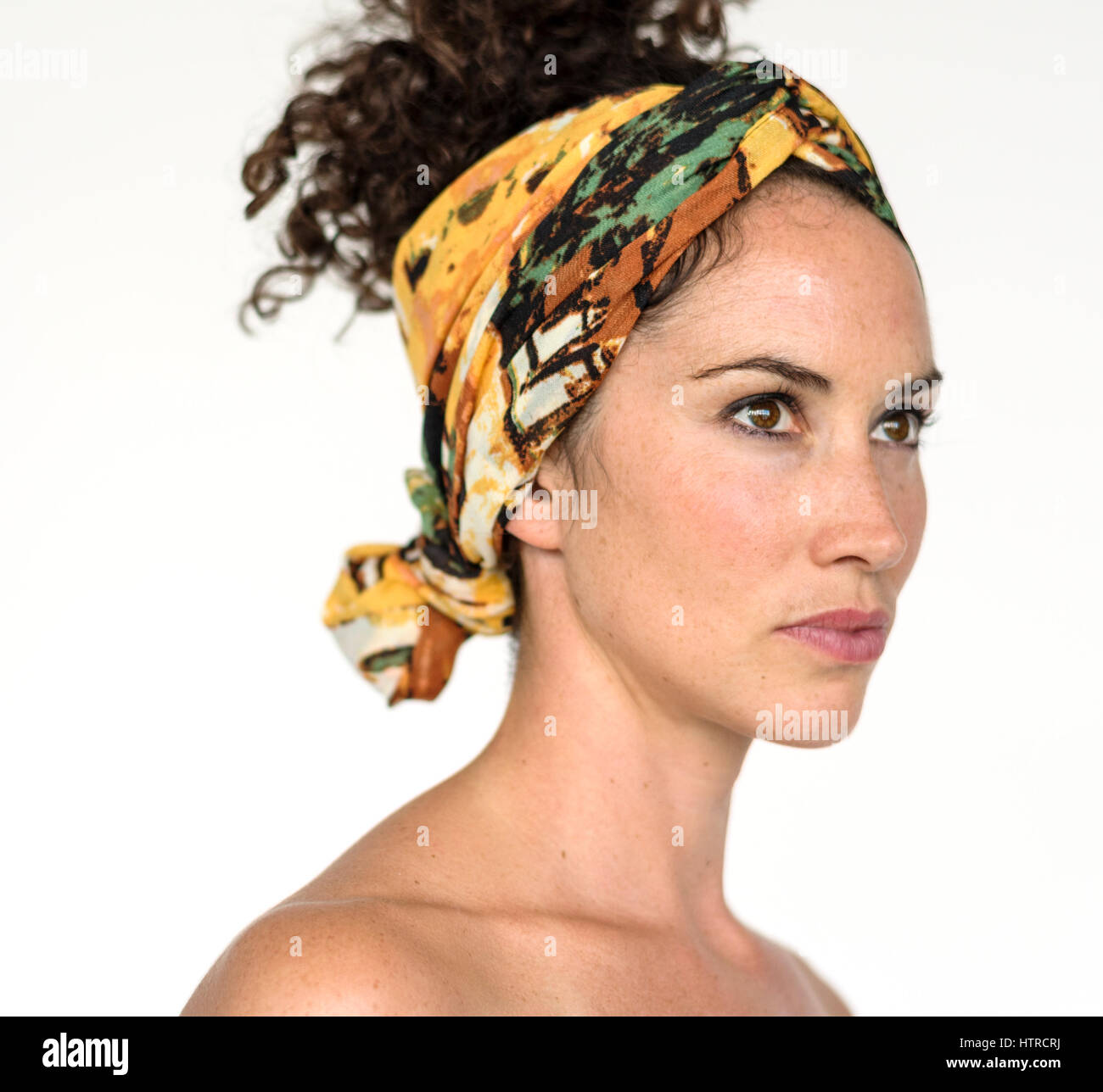 Portrait Studio Woman Female Model Stock Photo - Alamy