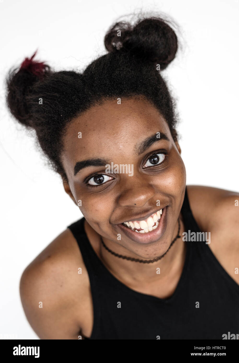 Portrait Studio Woman Female Model Stock Photo - Alamy