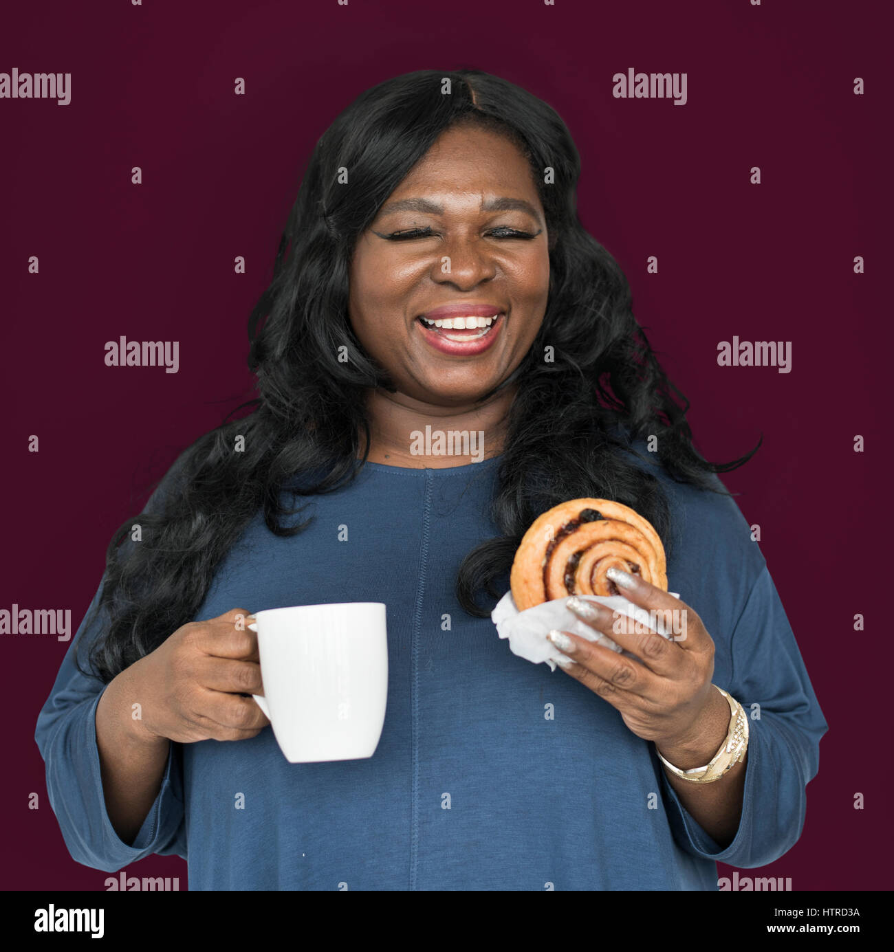 Studio Model Shoot Race Woman Lady Stock Photo - Alamy