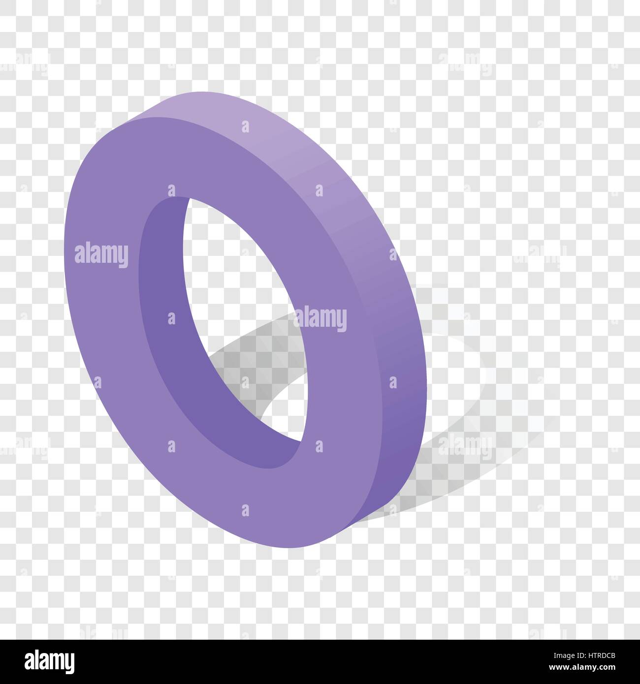 O letter in isometric 3d style with shadow Stock Vector Image & Art - Alamy
