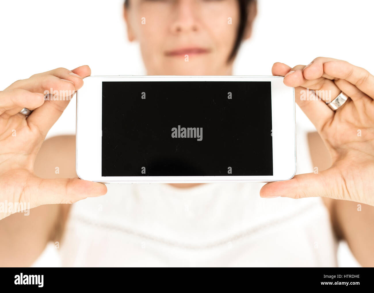 Smart Phone Telecommunication Talk Technology Stock Photo - Alamy