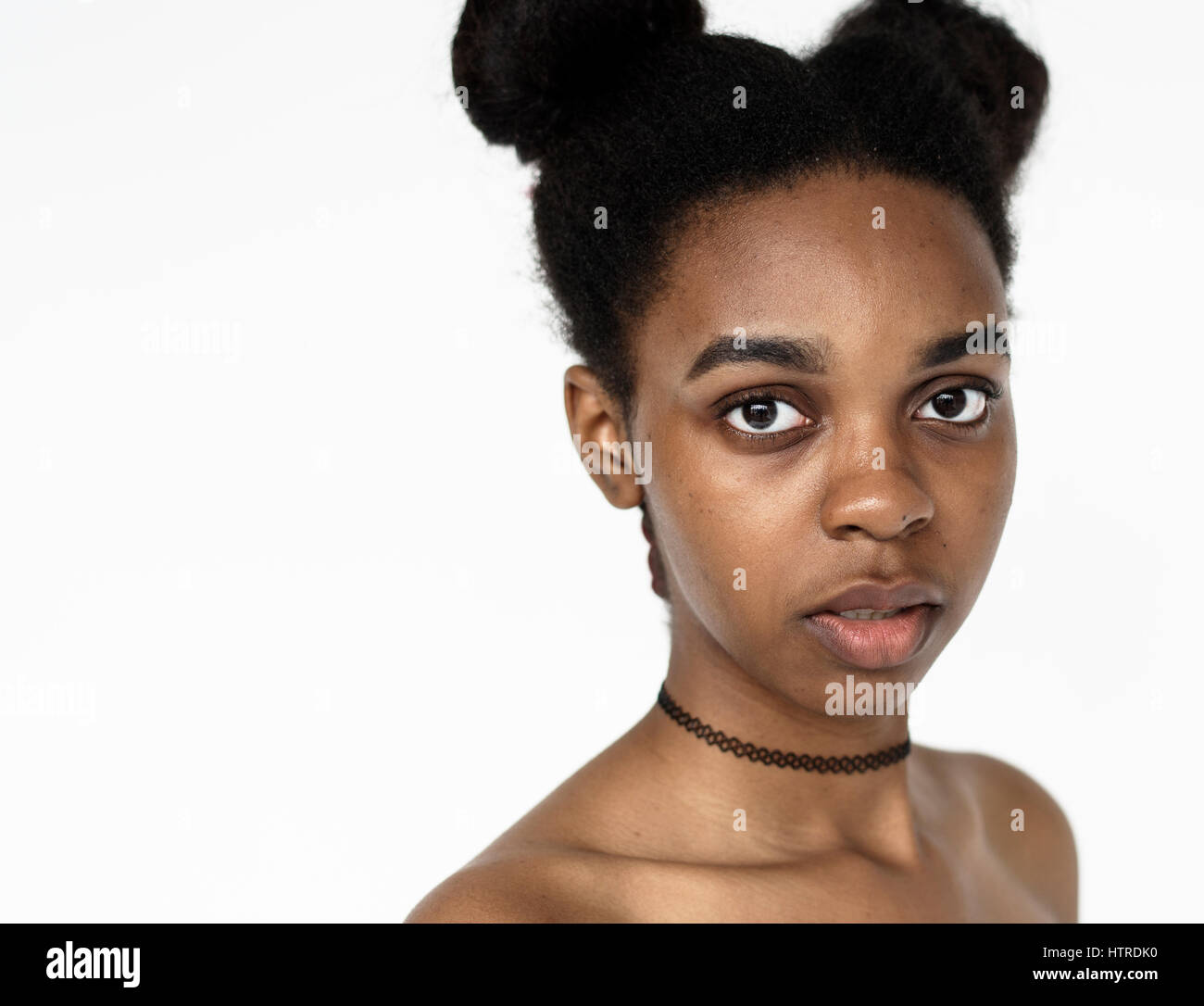 Portrait Studio Woman Female Model Stock Photo - Alamy