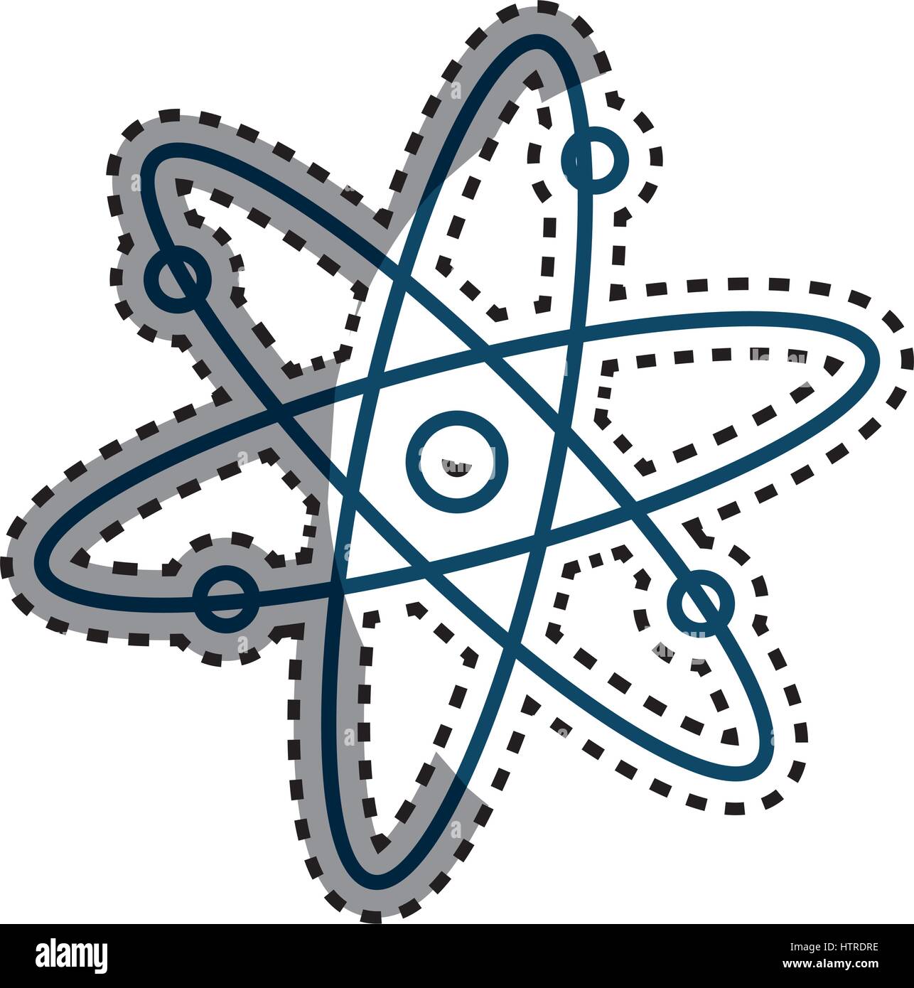 atom molecule isolated icon Stock Vector Image & Art - Alamy