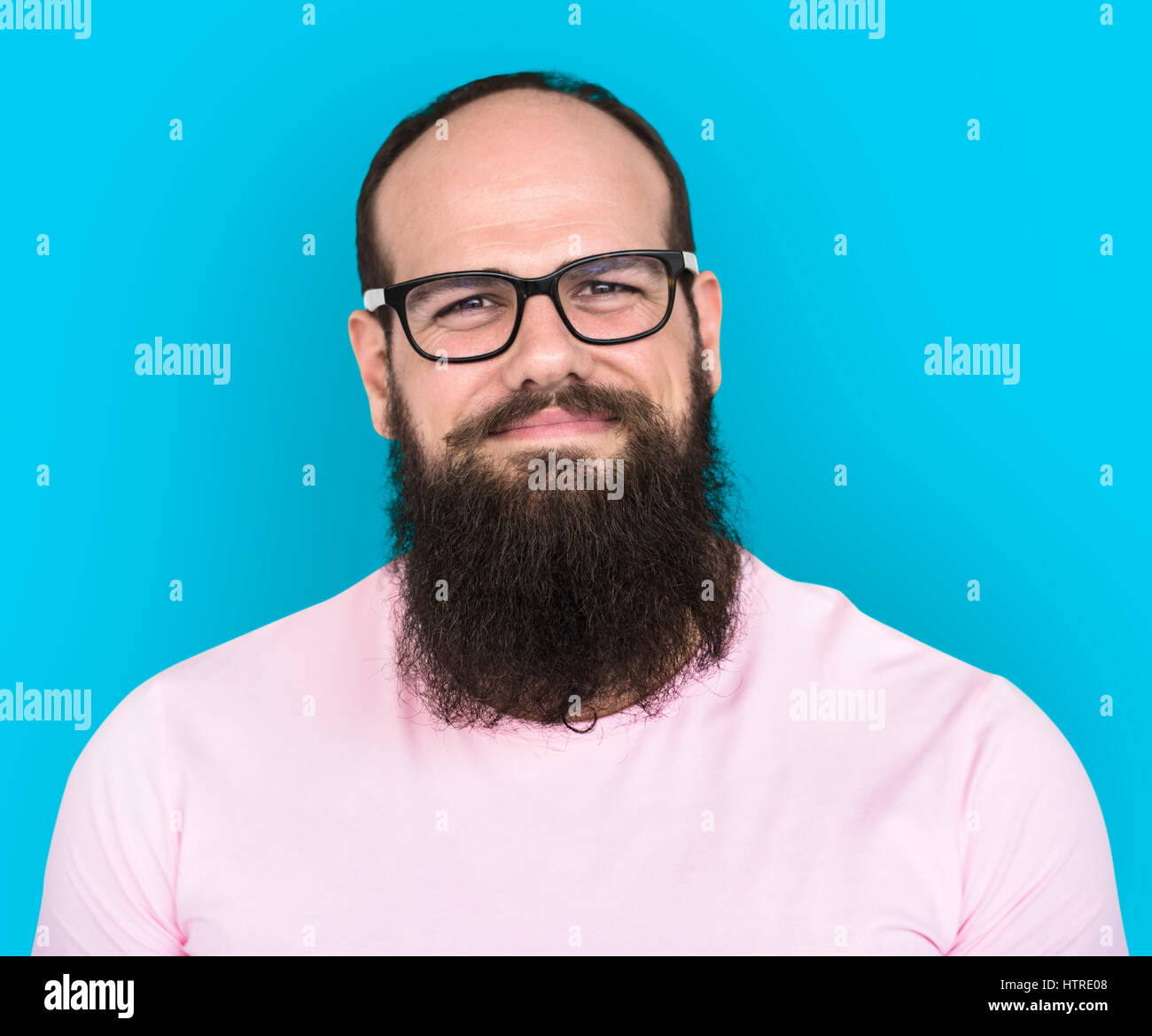 Studio People Shoot Portrait Isolated Stock Photo - Alamy