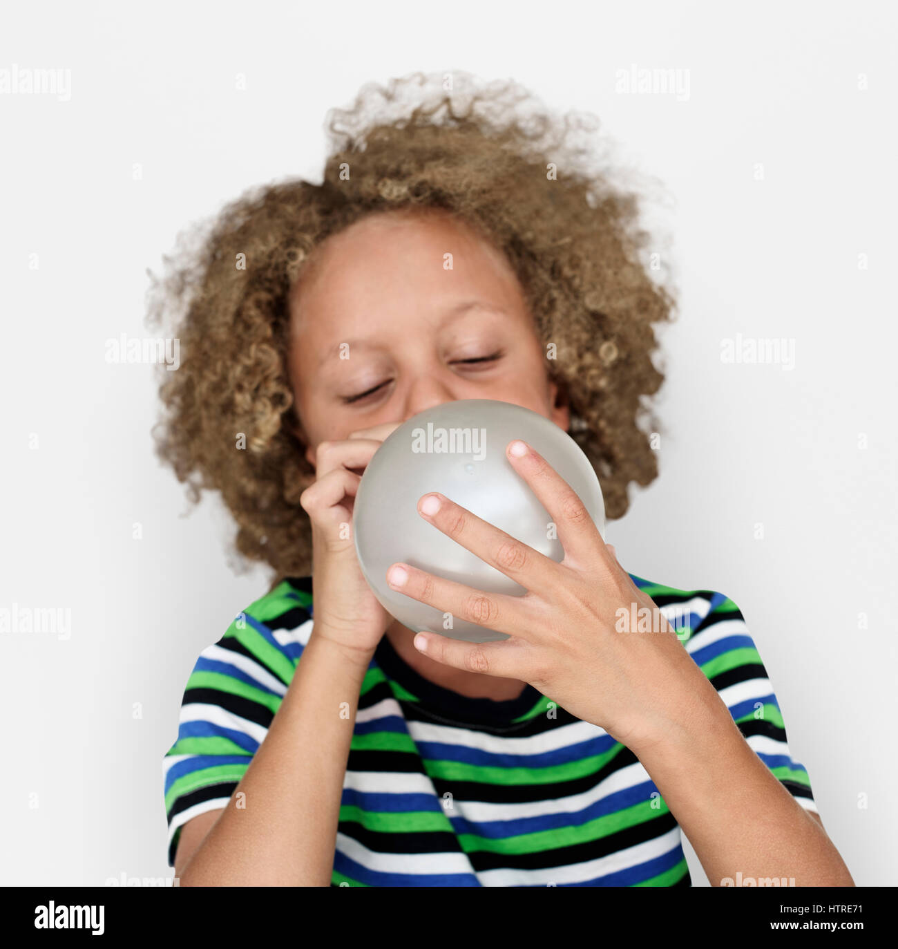 Little Boy Having Fun Portrait Stock Photo - Alamy