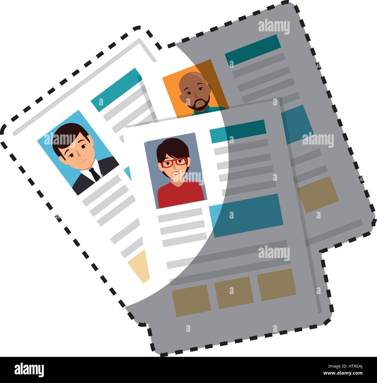 curriculum vitae document icon Stock Vector Image & Art - Alamy