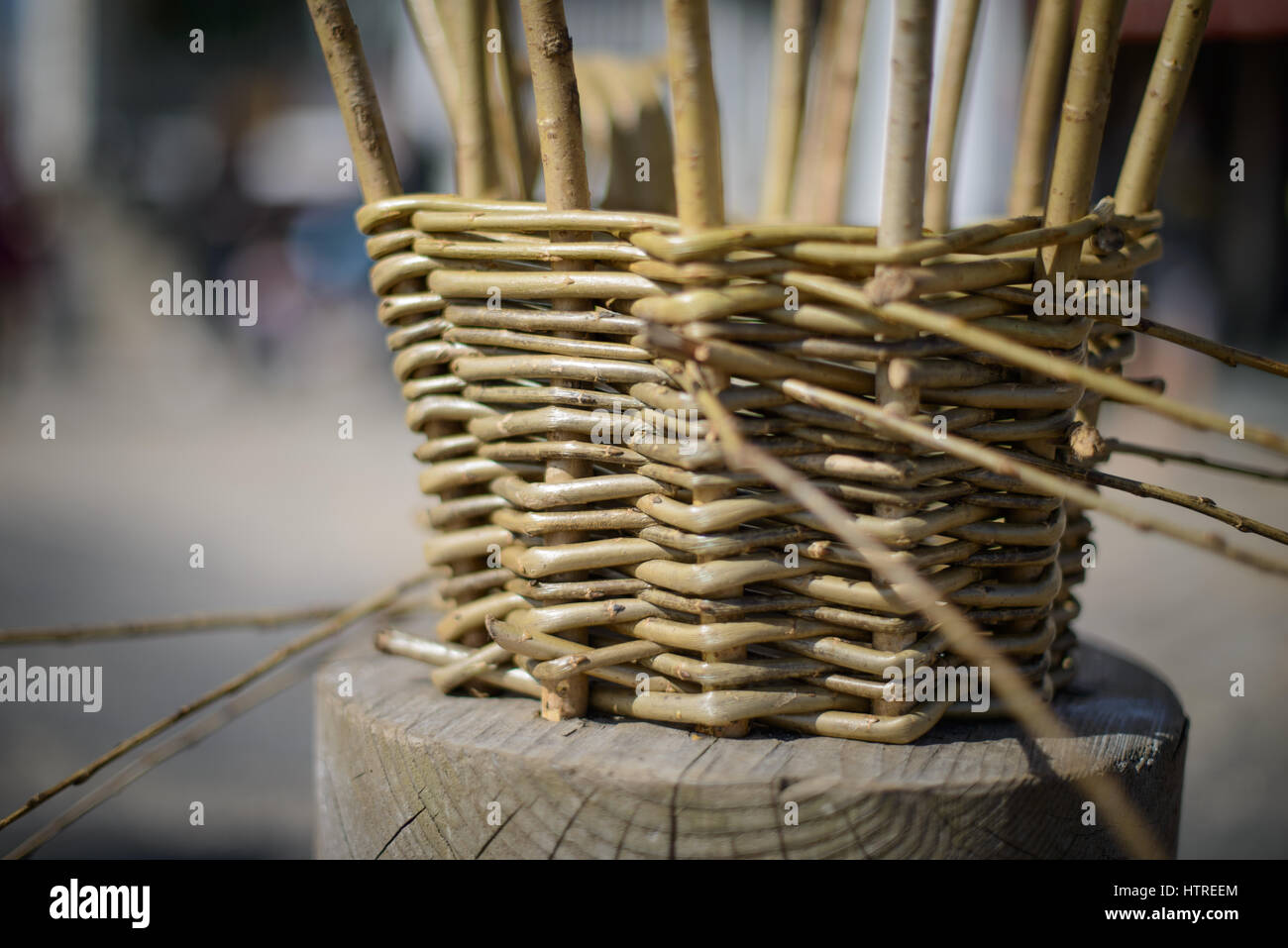 Cornish withy pot hi-res stock photography and images - Alamy