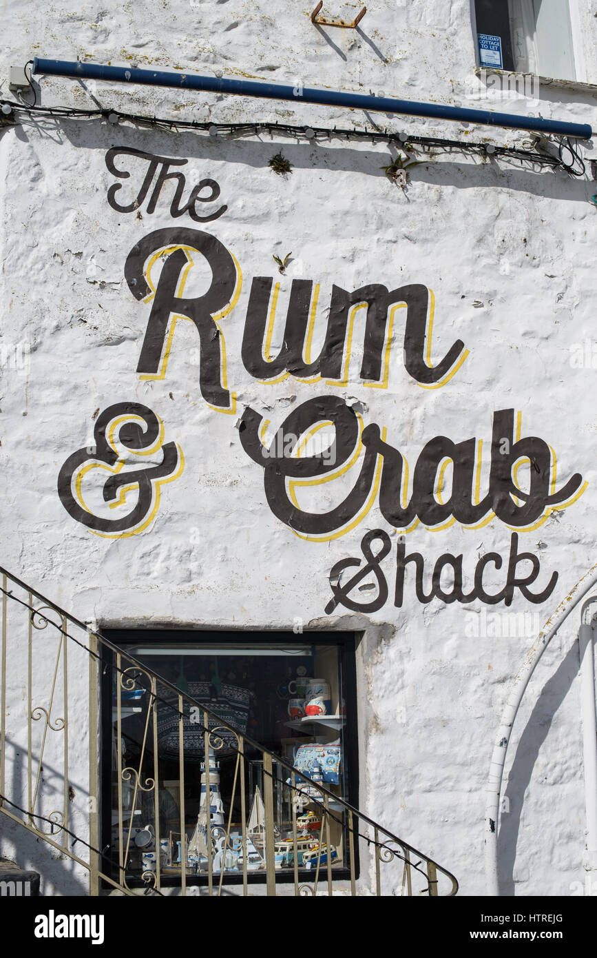 The Rum And Crab Shack restaurant and bar in St Ives, Cornwall, England ...