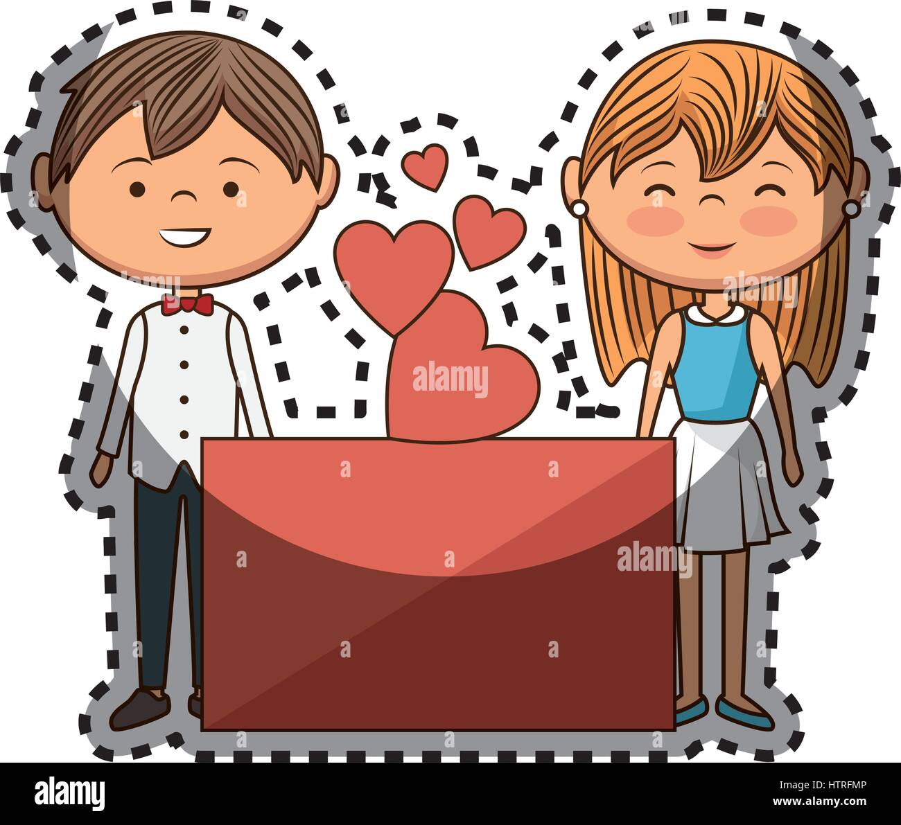 couple lovers characters icon Stock Vector Image & Art - Alamy
