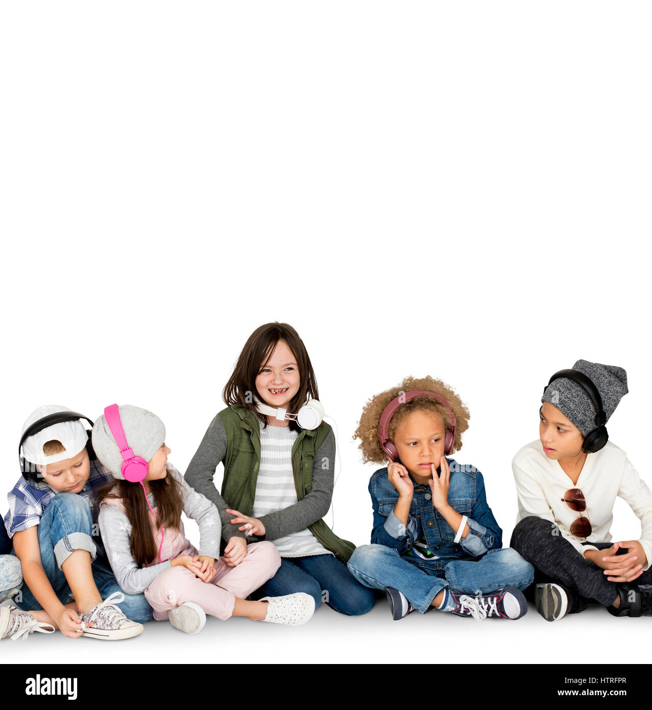 Studio People Model Shoot Kid Children Stock Photo - Alamy