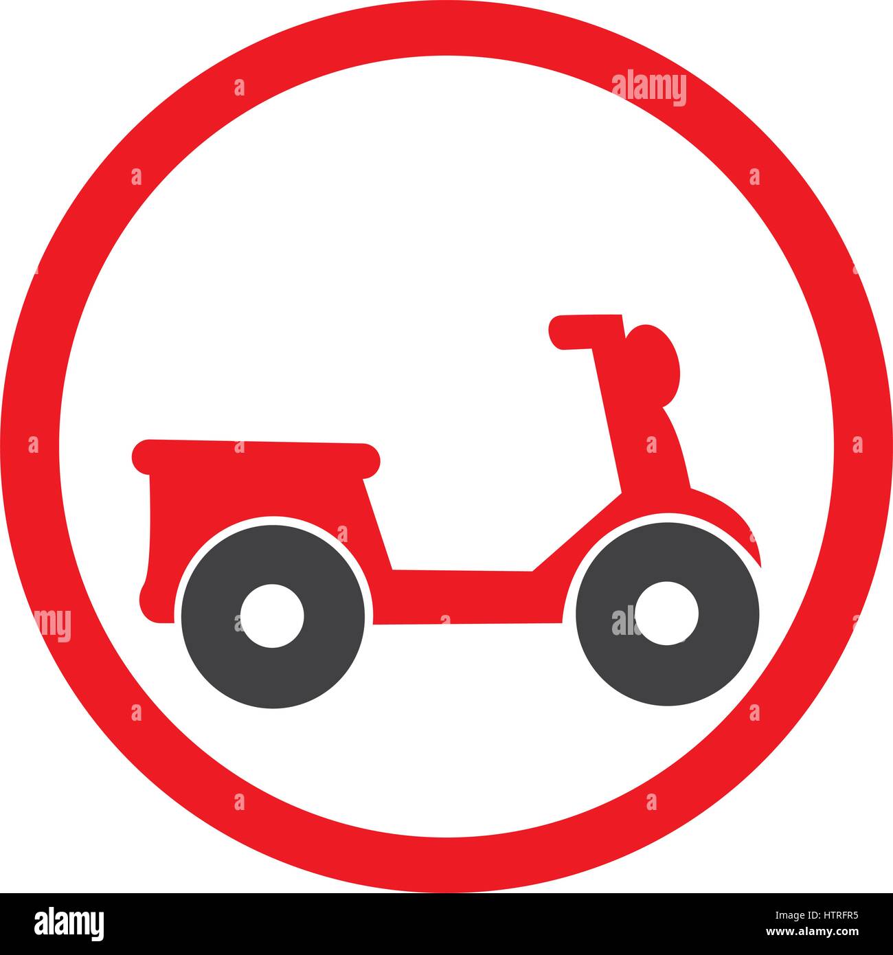 motorcycle delivery service icon Stock Vector Image & Art - Alamy