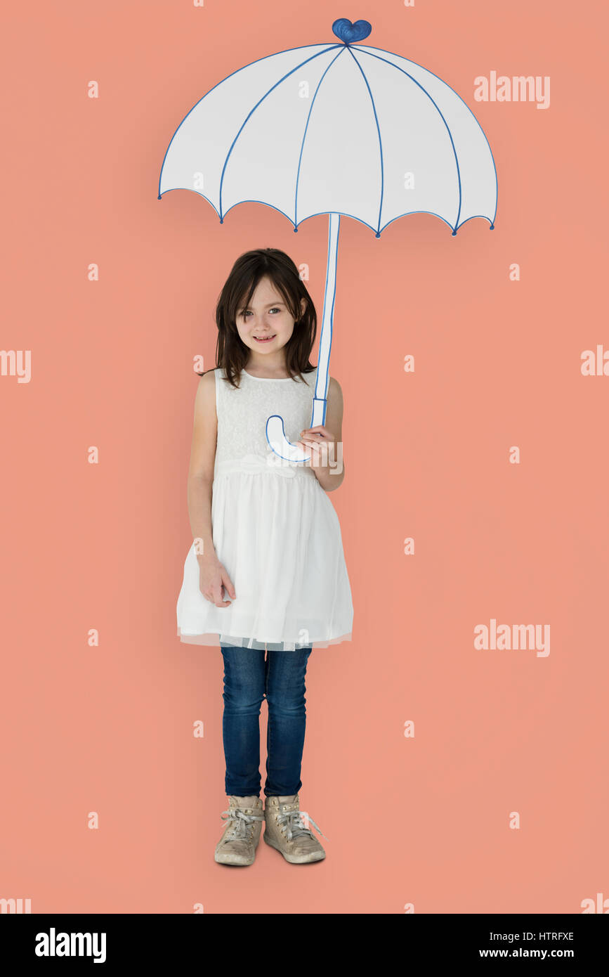 Cute precocious pretty girl hi-res stock photography and images - Alamy