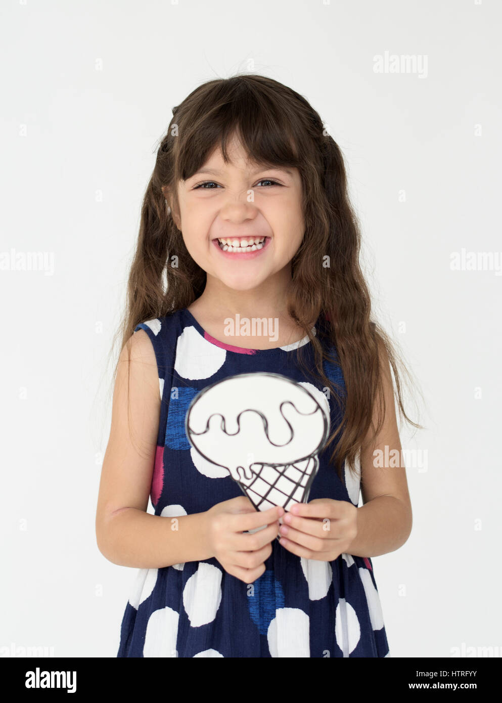 Studio People Shoot Portrait Isolated Stock Photo - Alamy