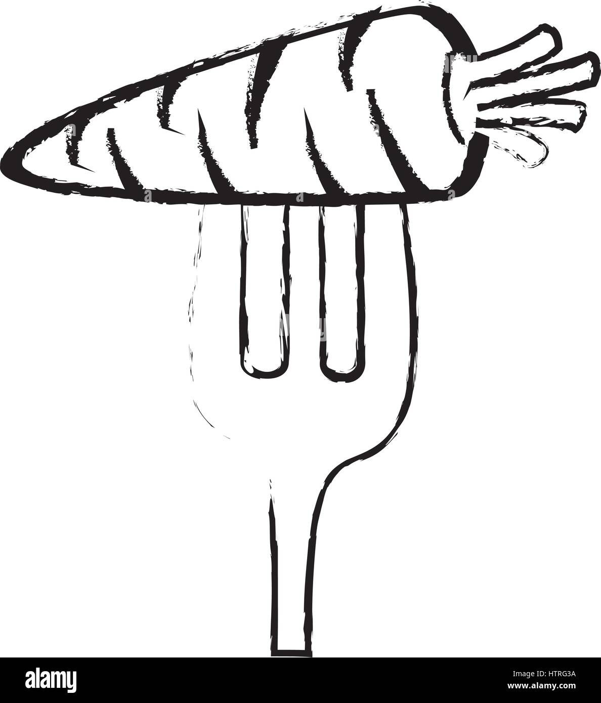 Cutlery prepared lunch dinner Stock Vector Images - Alamy