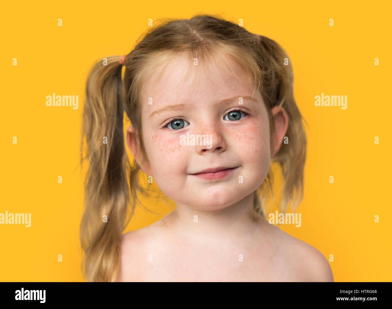 Studio Shoot People Kid Girl Stock Photo - Alamy
