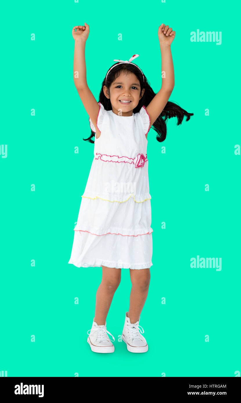 Child Kid Girl Cheerful Pleasure Enjoy Playful Stock Photo - Alamy