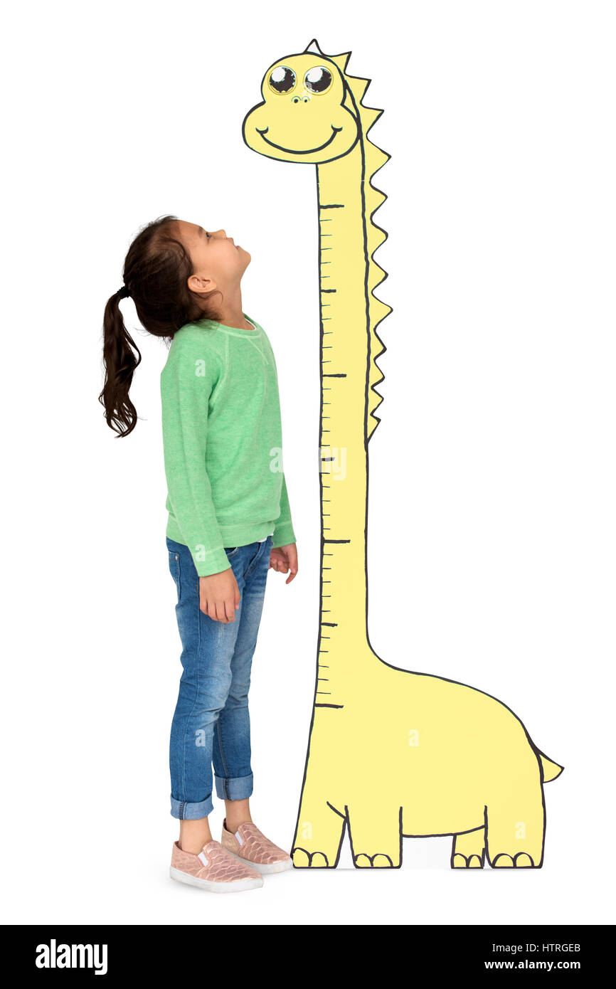 Child height measurement Cut Out Stock Images & Pictures - Alamy
