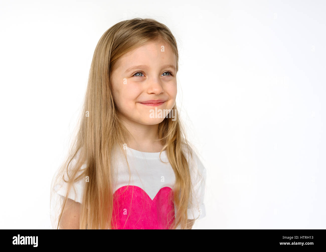 Girl Face Expression Happiness Smiling Stock Photo - Alamy