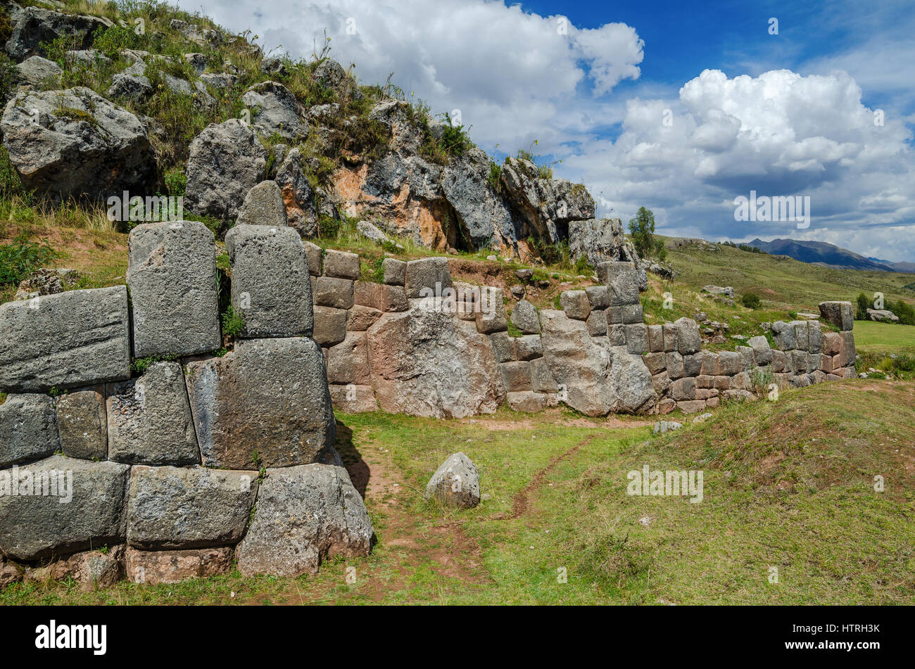 Incan Ruins in Cusco Stock Photo - Alamy