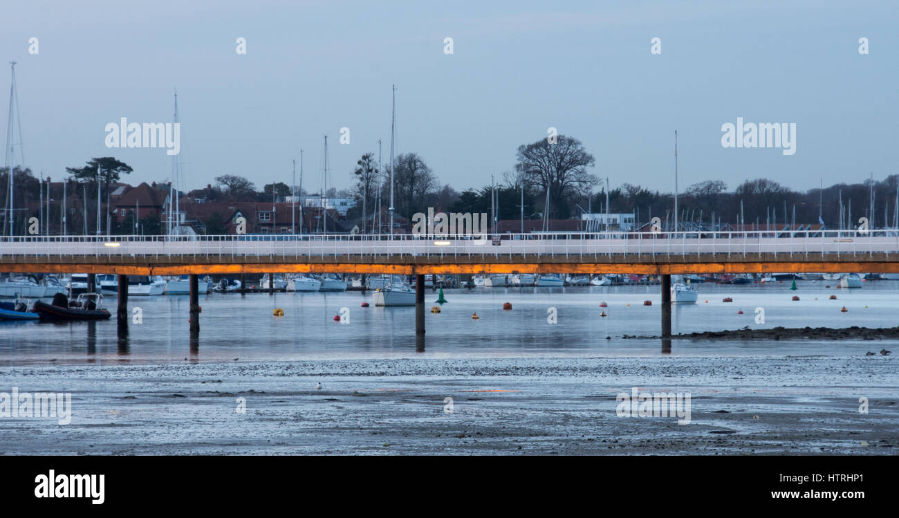 The jetty at Warsash, Hampshire, UK Stock Photo - Alamy