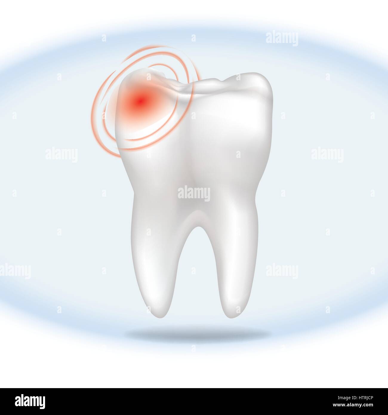 Tooth pain sign isolated. Teeth white sign. Dental medical illustration ...