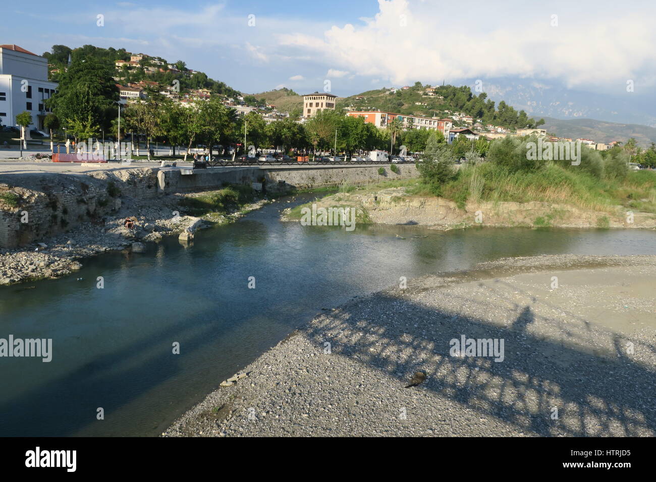 Berat is town, municipality located in south-central Albania, one of ...