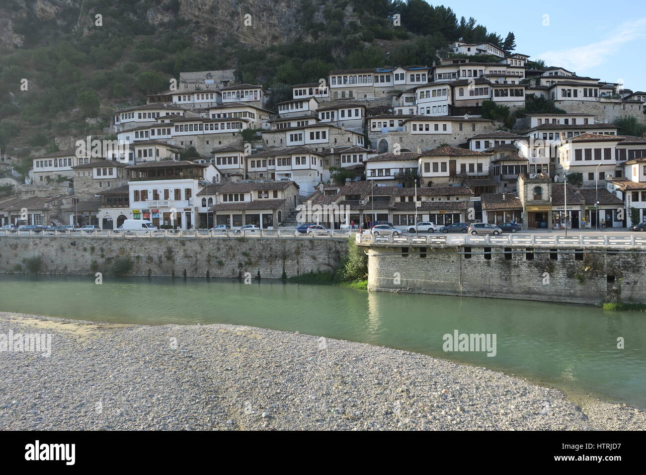 Berat is town, municipality located in south-central Albania, one of ...