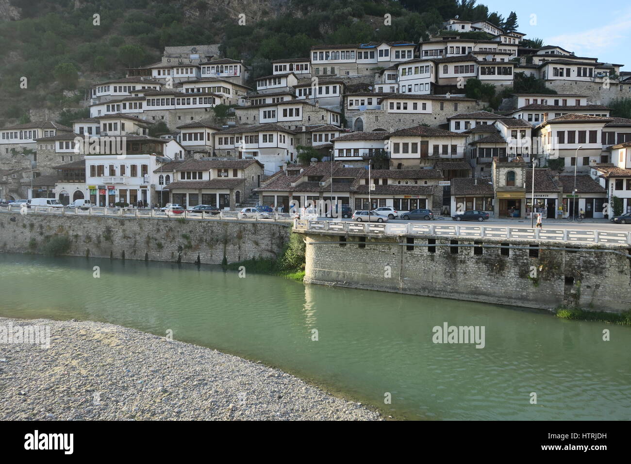 Berat is town, municipality located in south-central Albania, one of ...