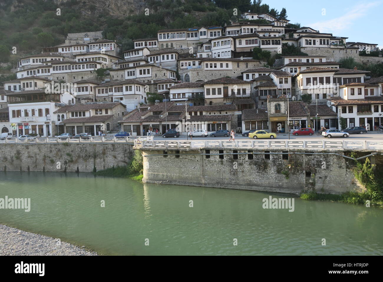 Berat is town, municipality located in south-central Albania, one of ...